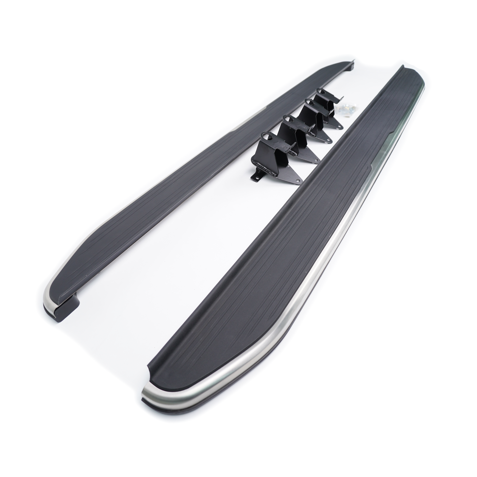 Range Rover Evoque Running Boards Side Steps Black/Silver