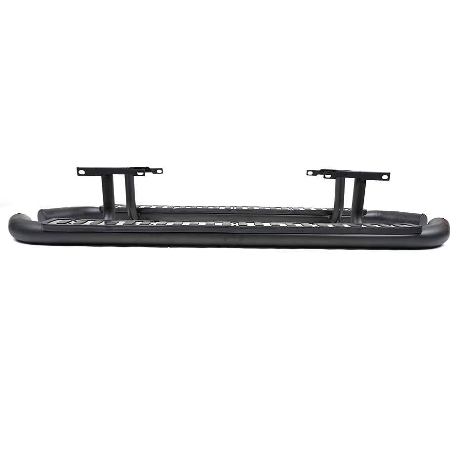 Land Rover Defender 110 Tubular Side Steps Black