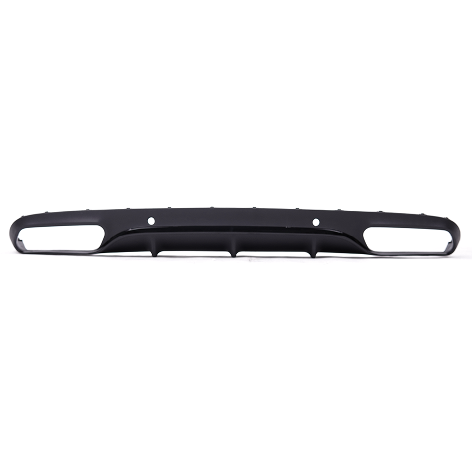 Mercedes C Class W205 S205 Coupe Rear Diffuser Black